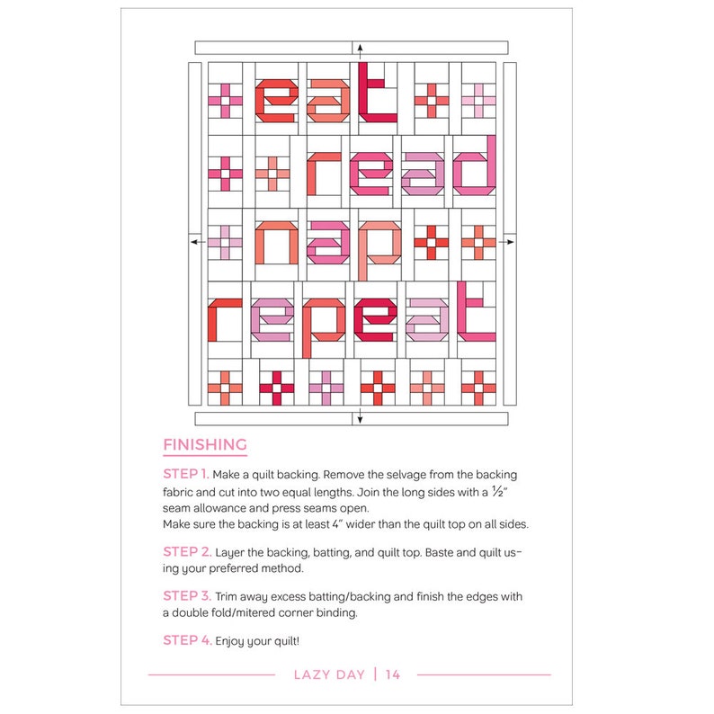 LAZY DAY: A Paper Quilt Pattern - Etsy