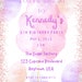 Cotton Candy Birthday Invitation - Etsy