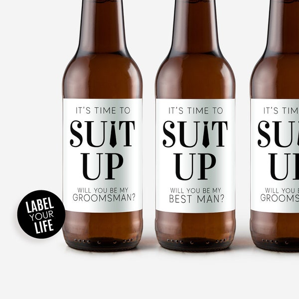 Suit Labels - Etsy