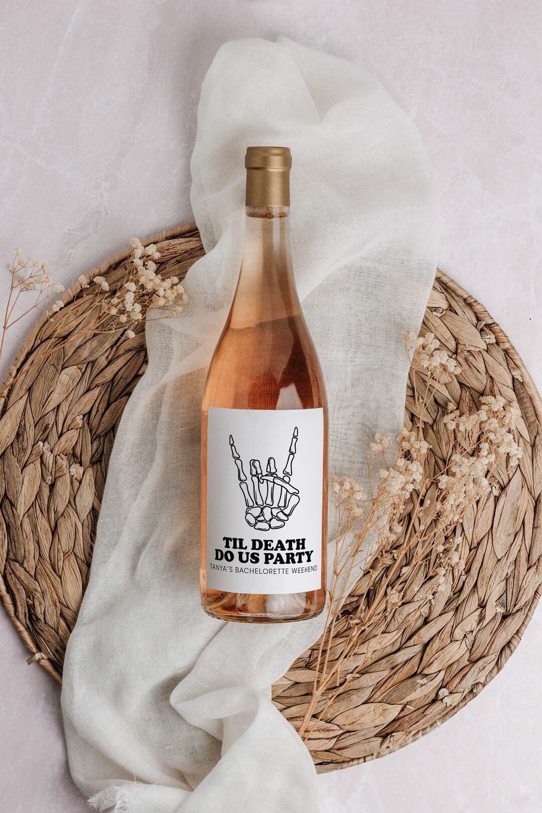 Til Death Do Us Party Labels | Champagne Labels | Wine Labels ...