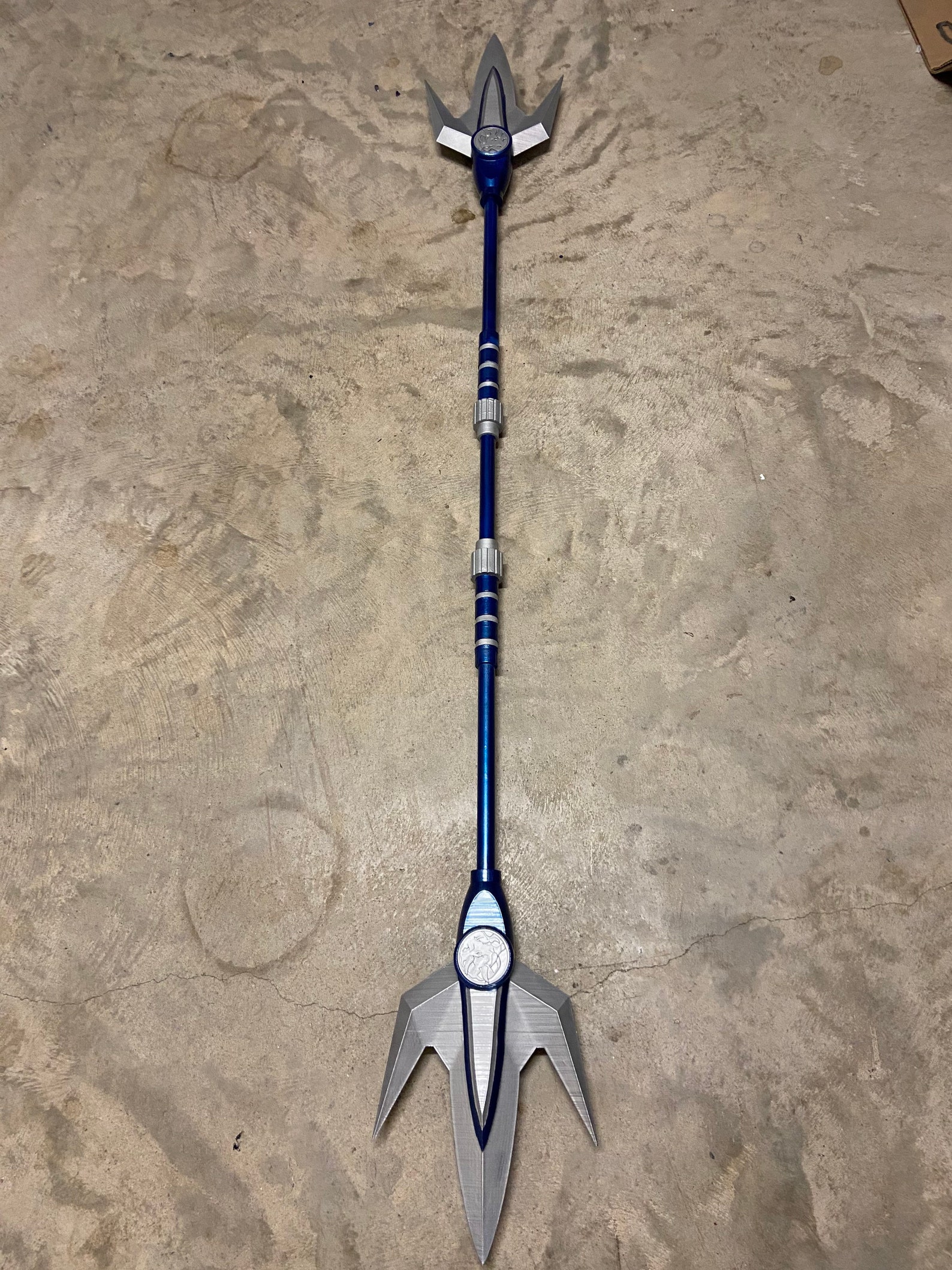MMPR Blue Ranger Power Lance - Etsy