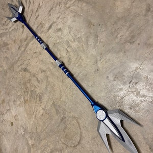 MMPR Blue Ranger Power Lance - Etsy