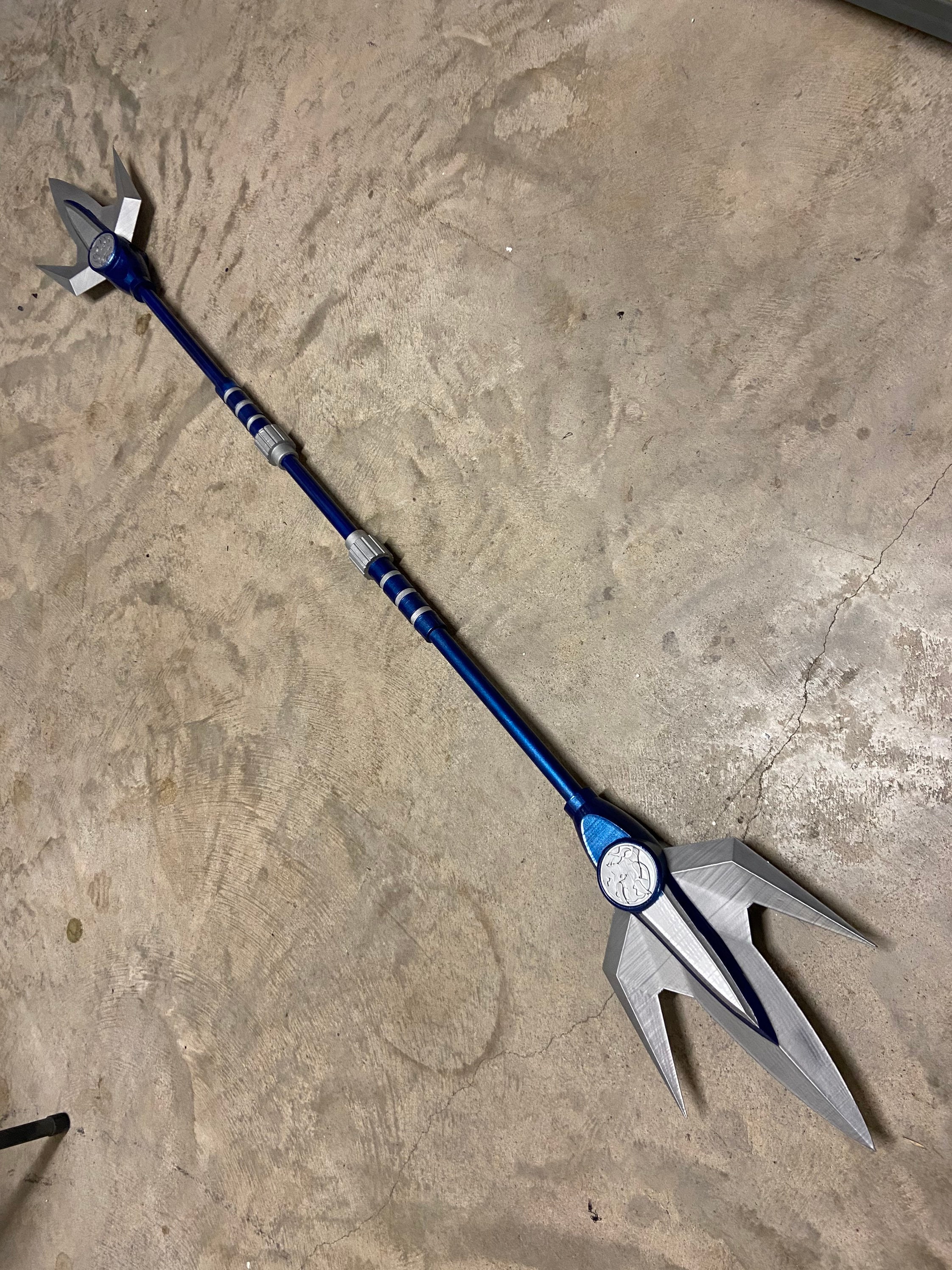 MMPR Blue Ranger Power Lance | Etsy