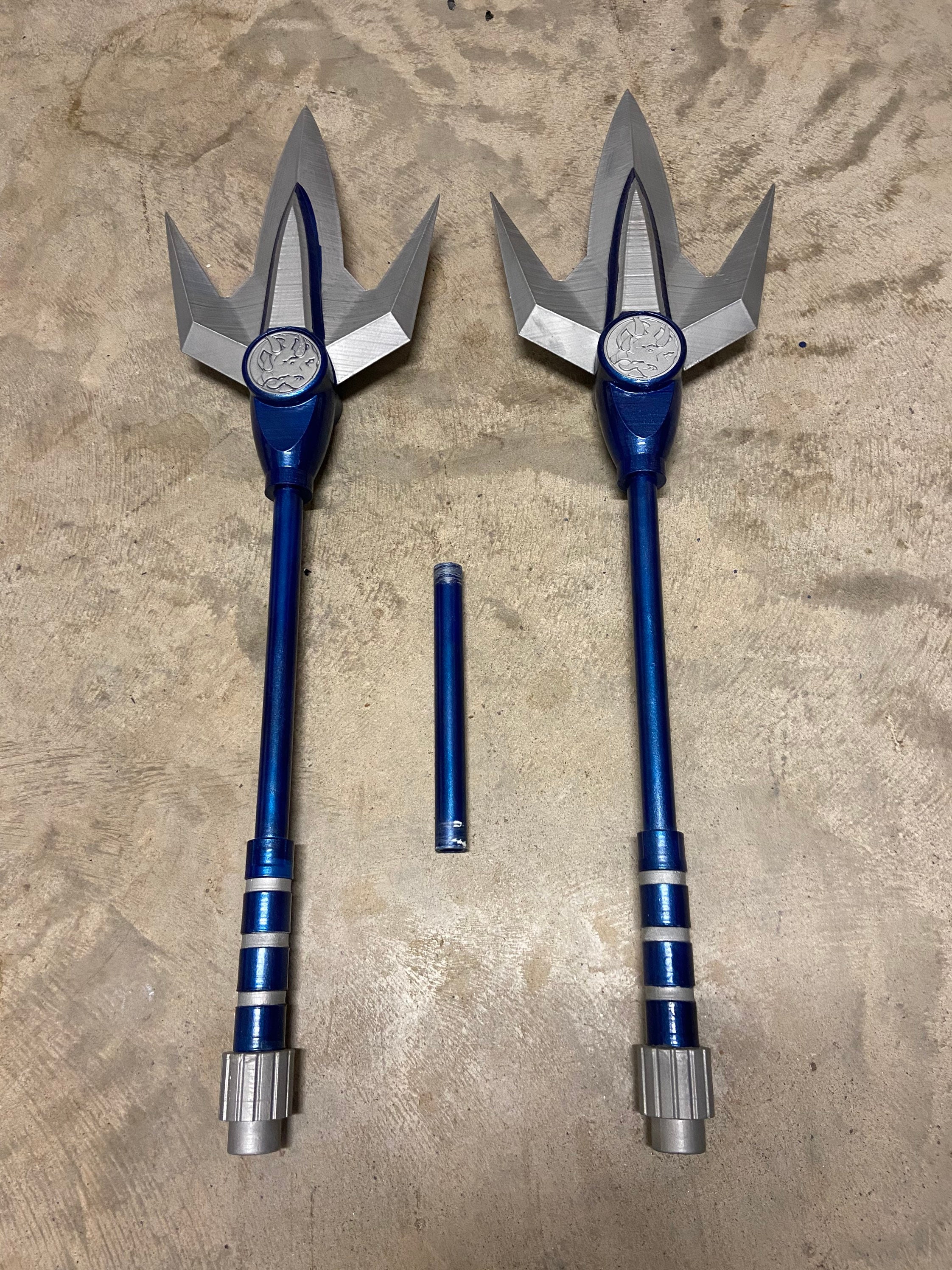 MMPR Blue Ranger Power Lance | Etsy