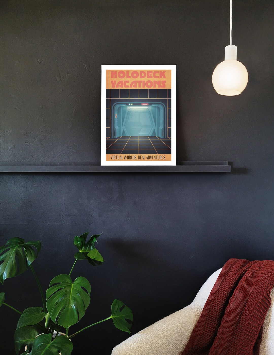 Star Trek - Holodeck Travel Poster - Etsy