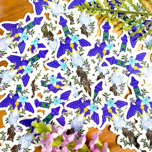 The Legend of Zelda Master Sword Sticker, Transparent Waterproof Vinyl ...