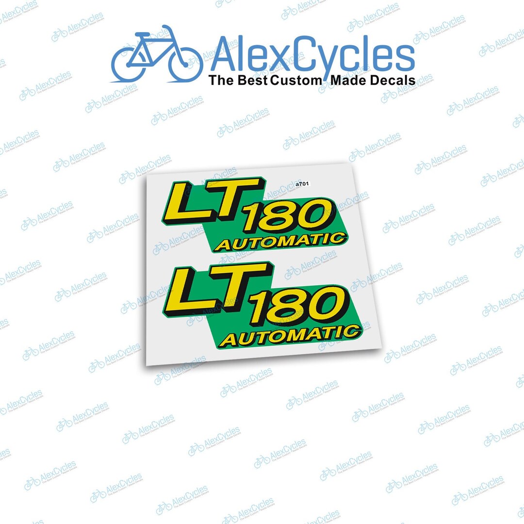 John Deere Lower Hood Decal Set for LT180 Automatic Tractors AM132038 LT 180 - Etsy