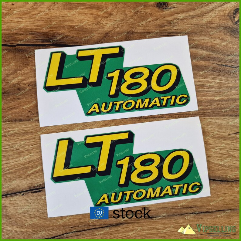 John Deere Lower Hood Decal Set for LT180 Automatic Tractors AM132038 LT 180 - Etsy