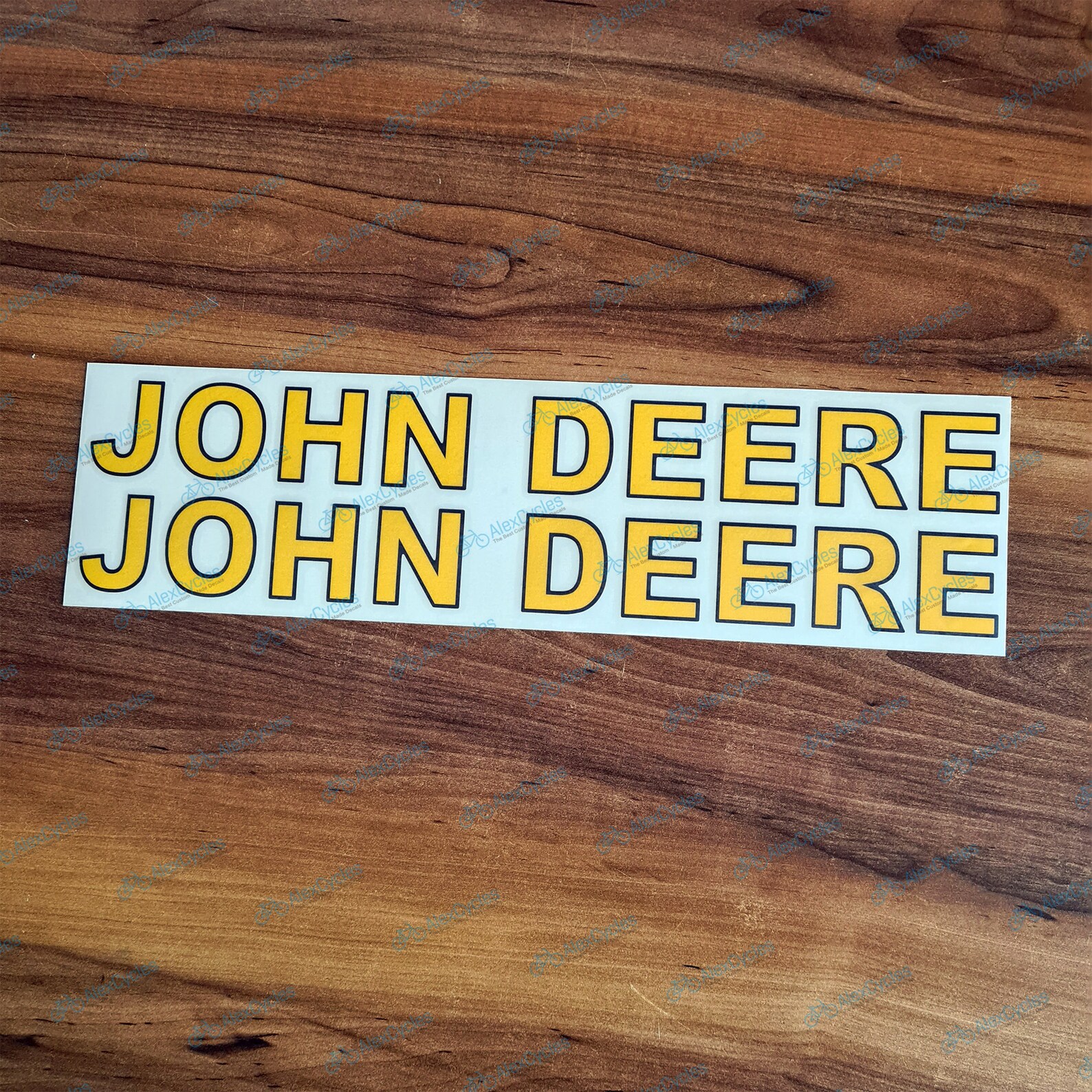 Very Nice John Deere Logo High Cast Vinyl Decals Stickers Letters 14 X ...