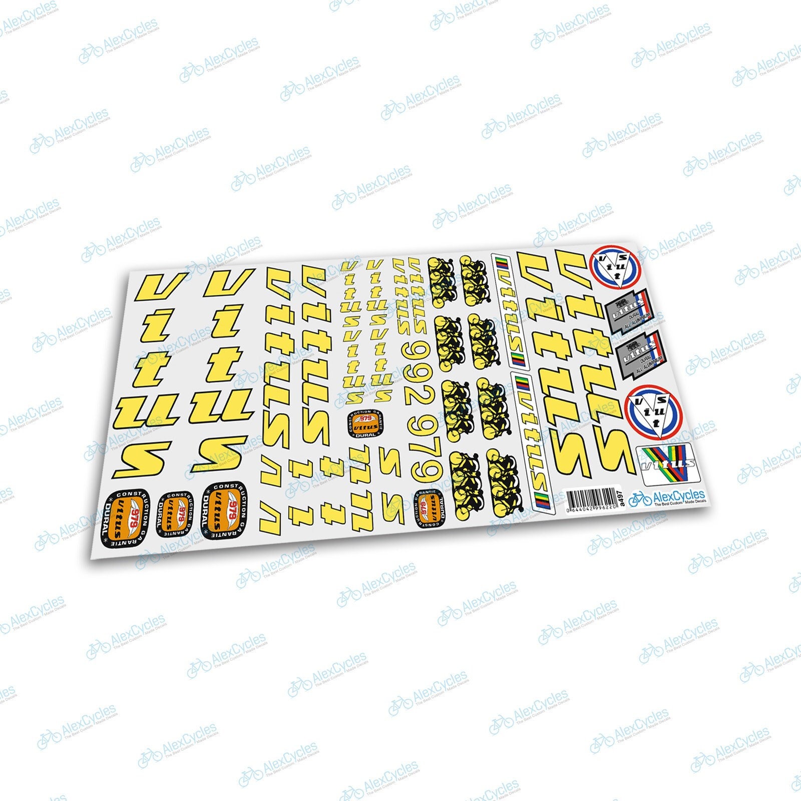 Restoration Decals Kit for VITUS 979 and 992 Frame Fork Stickers Set - Etsy