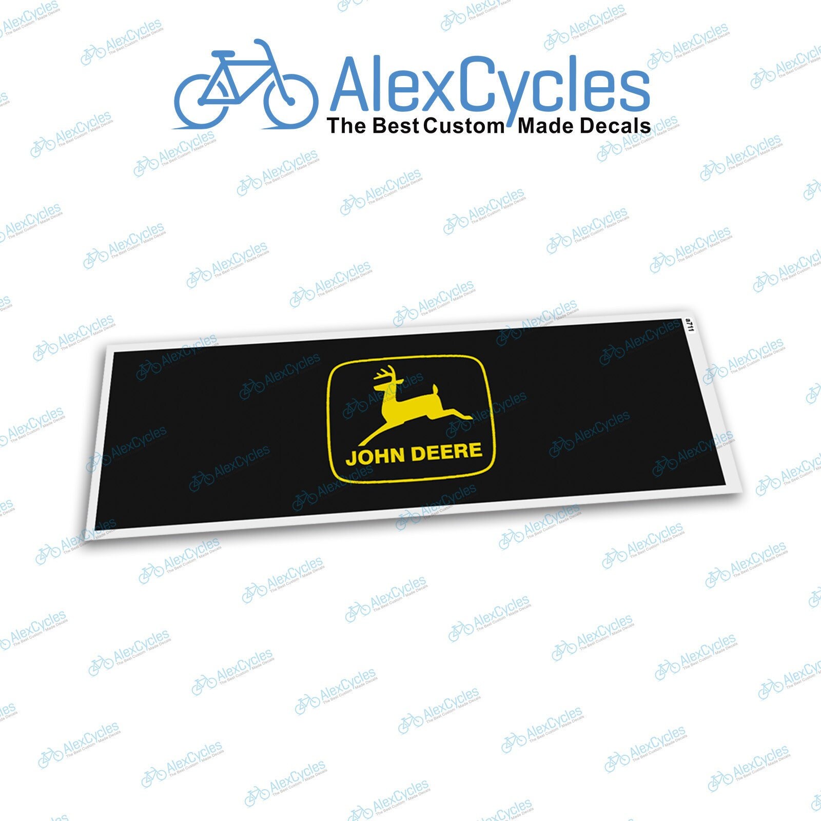 John Deere Laminated Decal Sticker Gator 4x2 6x4 6x4 Diesel E-gator ...