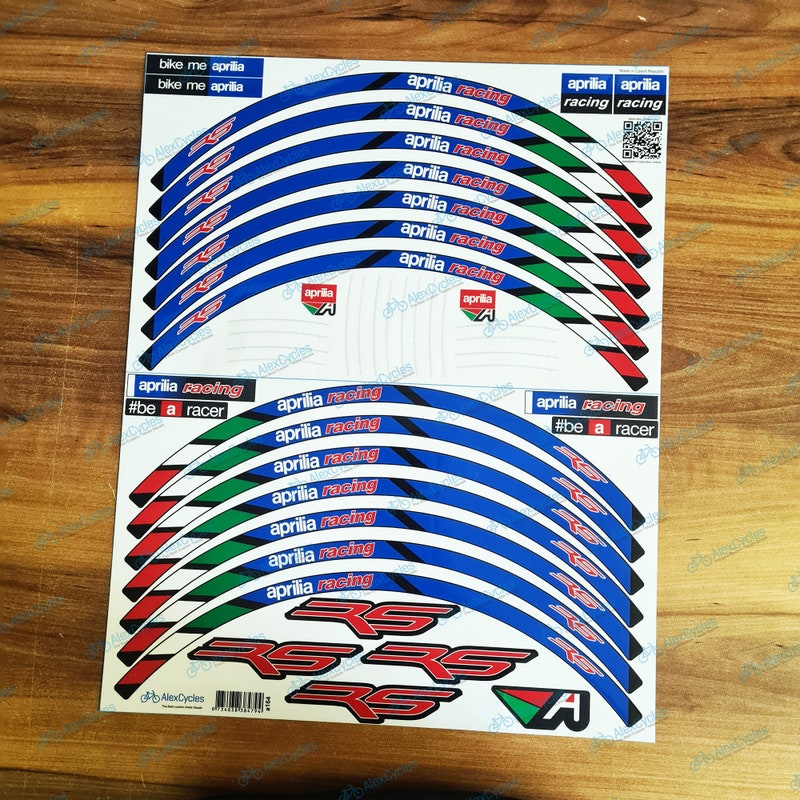 Motorcycle Wheel Rim Stickers - Etsy