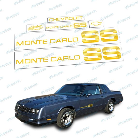 Custom Monte Carlo Ss Badges Alloy Metal Monte Carlo Racing Flag