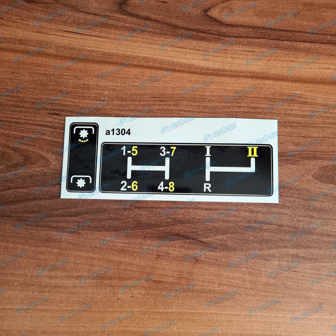 John Deere Gear Shift Pattern Range and PTO Lever All Decals Stickers ...