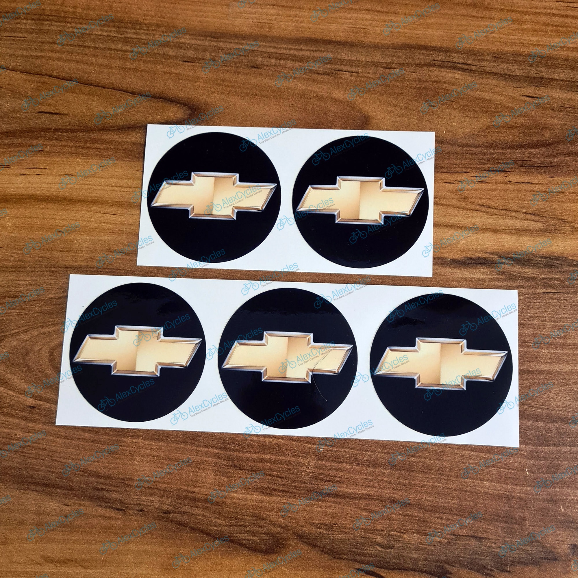 Chevrolet Wheel Center Cap Laminated Decals Stickers Chevy Monte Carlo ...