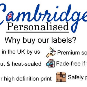 Made With Love by Nanny Labels Tags for Craft and Handmade Items - Sew ...