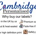 Made With Love by Nanny Labels Tags for Craft and Handmade Items - Sew ...