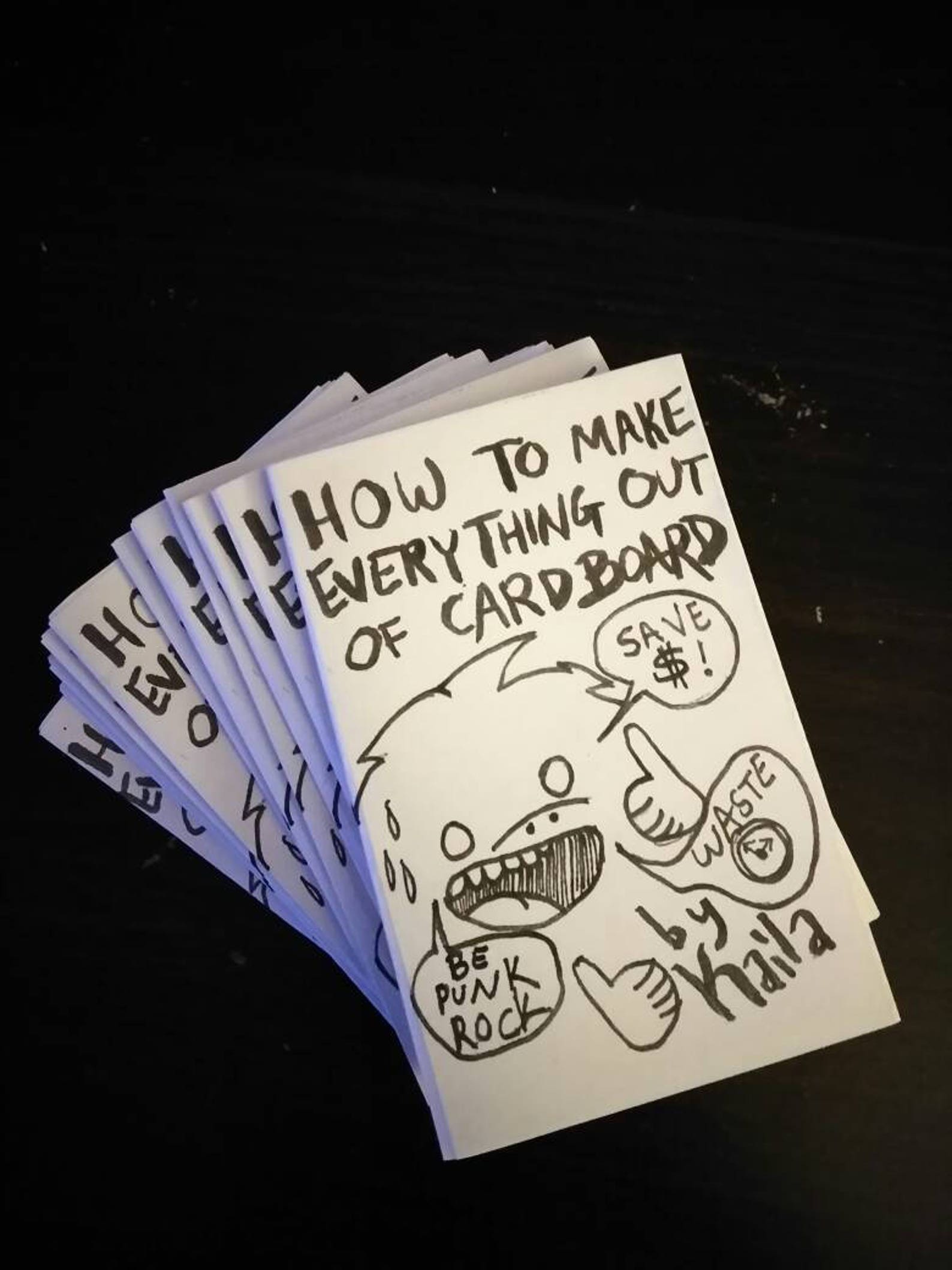 How to Make Everything Out of Cardboard - Nun Comix Super Mini Comic ...