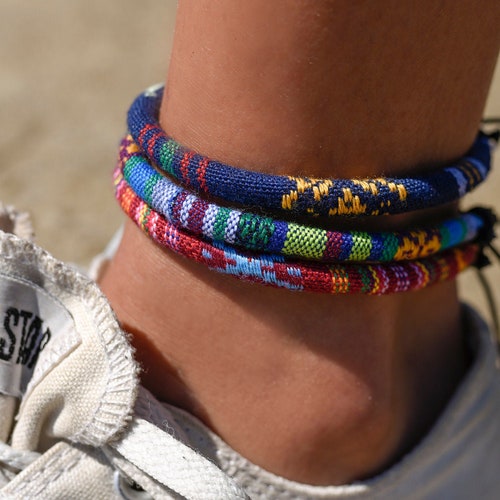 Surfer Anklet Ankle Chain Ankle Bracelet Sailor Climber - Etsy