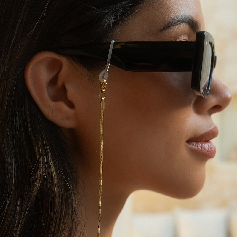 Gold Eyeglass Chain - Etsy