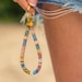 Boho Key Chain With Keyring Handmade Surfer Accessories - Etsy