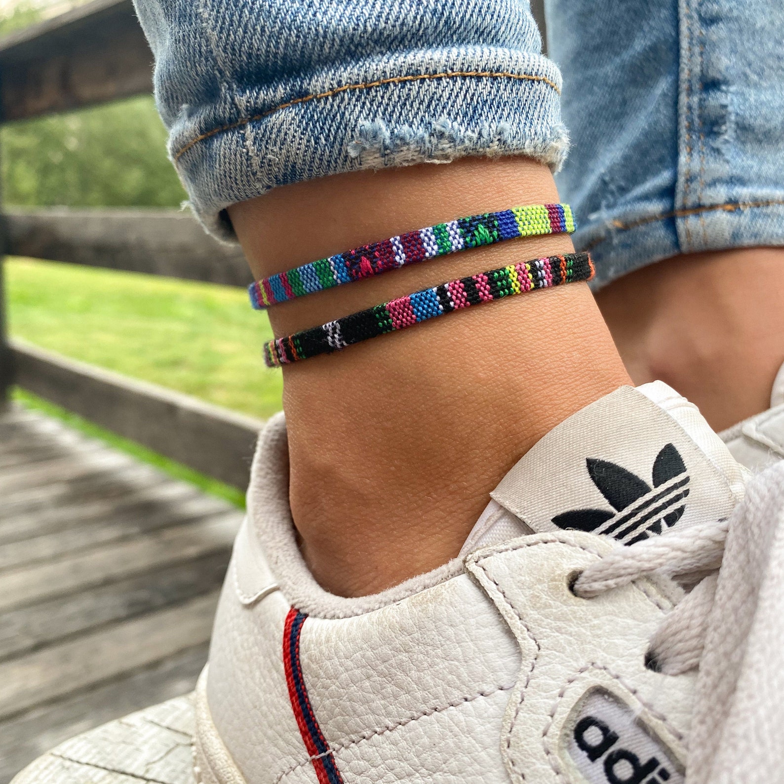 Surfer Beach Anklet Set for Women and Men - Womens Boho Ethno Ankle ...