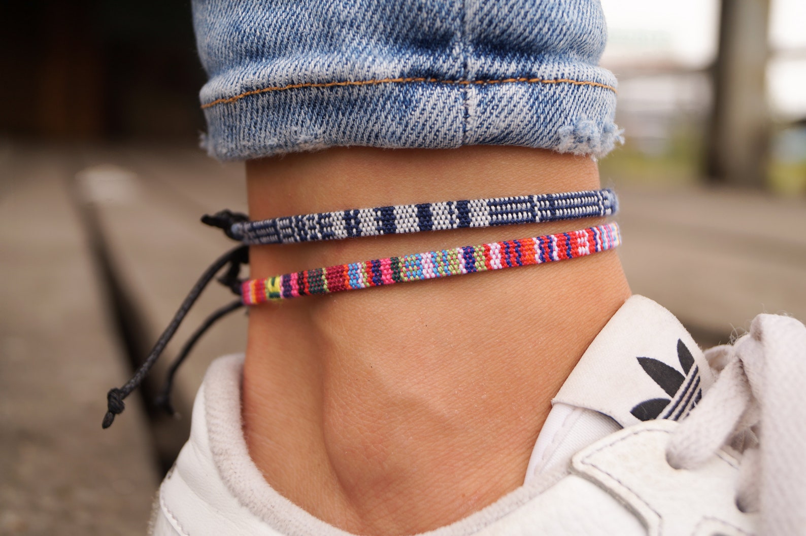 Surfer Beach Anklet Set for Women and Men - Womens Boho Ethno Ankle ...