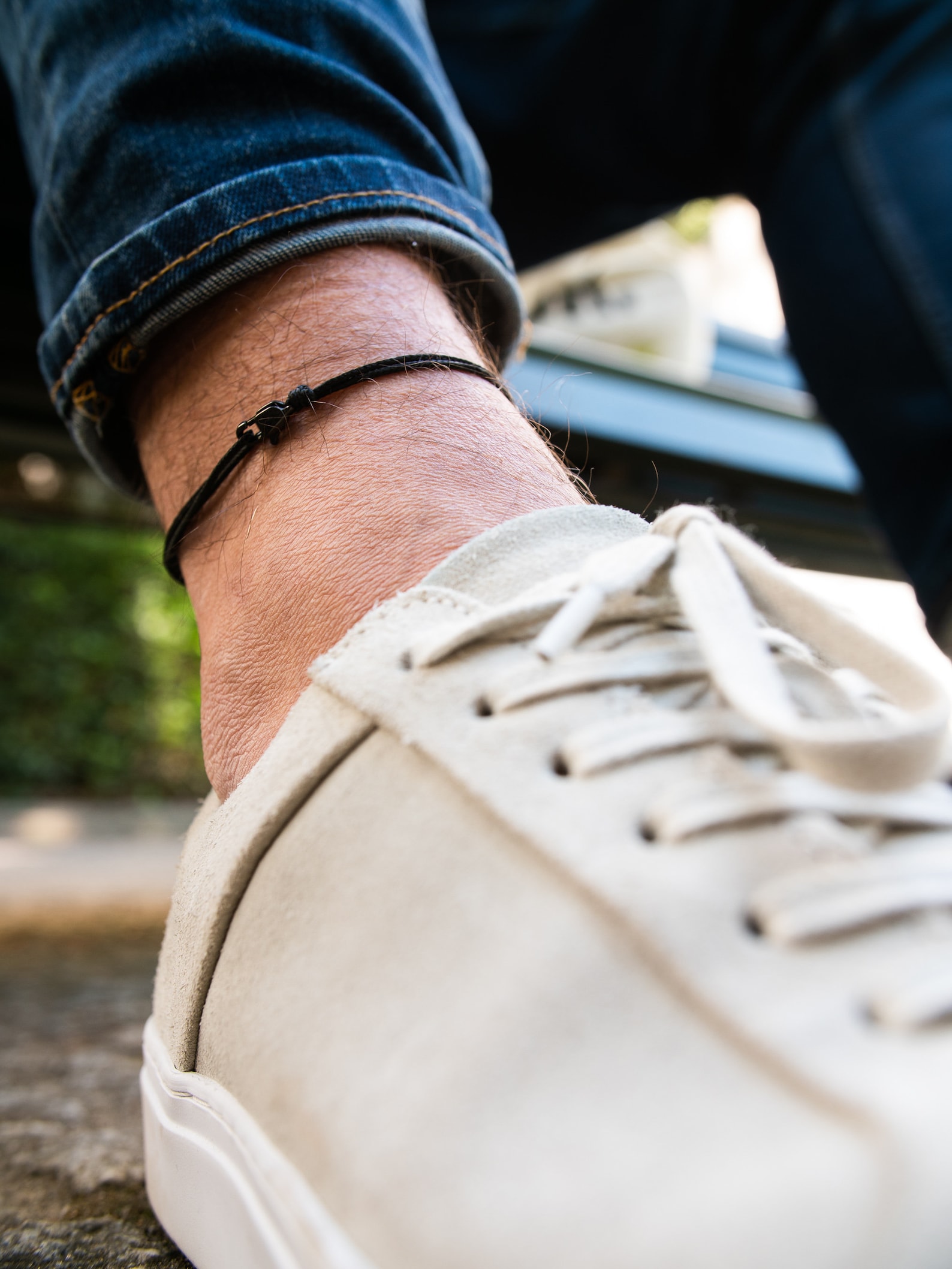 Surfer Beach Anklet for Men or Women - Mens Boho Ankle Bracelet ...