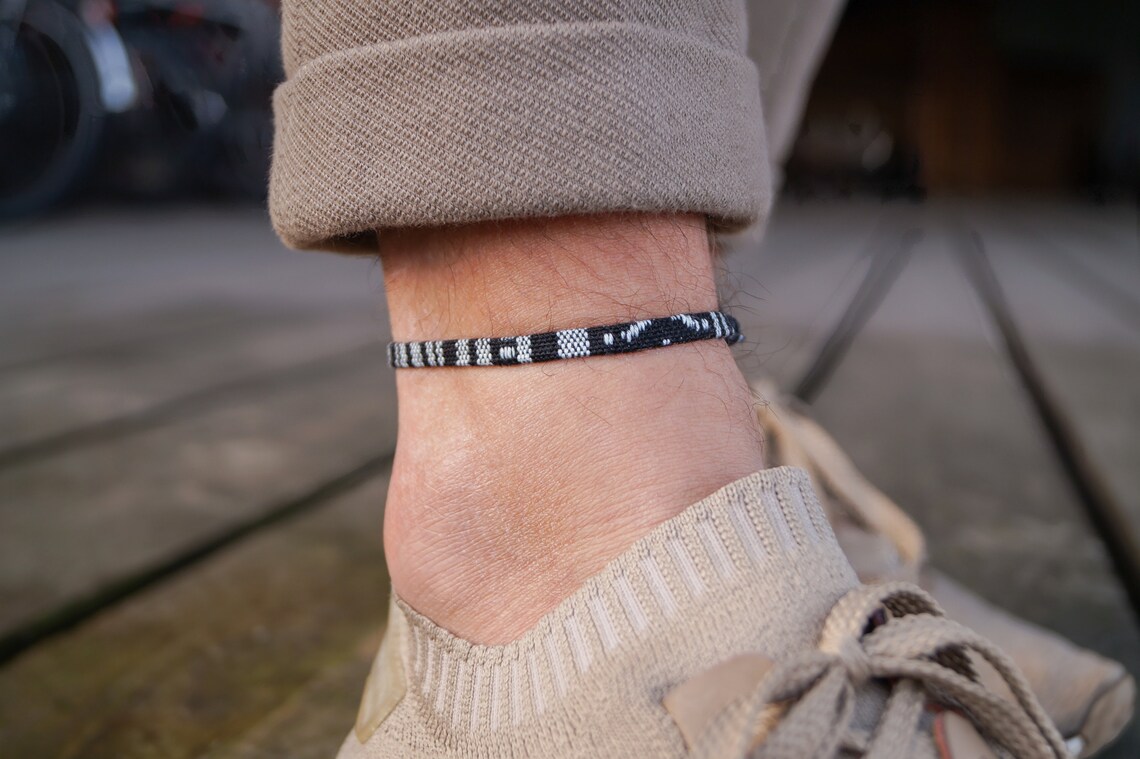 Surfer Beach Anklet for Men and Women Mens Boho Ethno Ankle | Etsy
