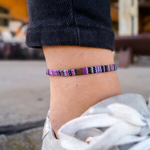 Surfer Beach Anklet for Men and Women - Mens Boho Ethno Ankle Bracelet ...