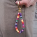 Boho Key Chain With Keyring - Handmade Surfer Accessories - Hippie ...