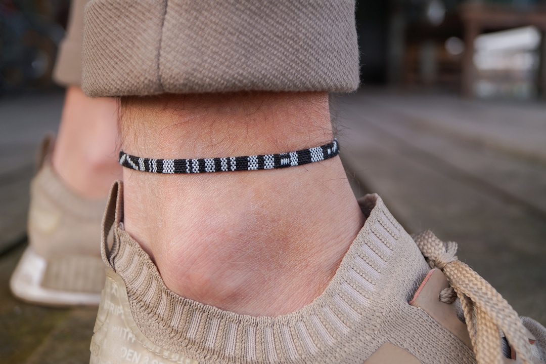 Surfer Beach Anklet for Men and Women Mens Boho Ethno Ankle Bracelet ...