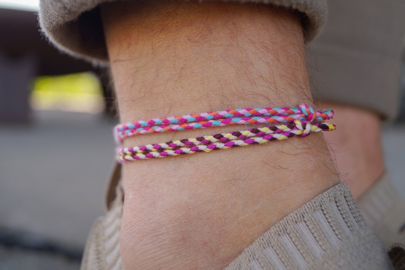 Surfer Beach Anklet for Men and Women - Mens Boho Ethno Ankle Bracelet ...