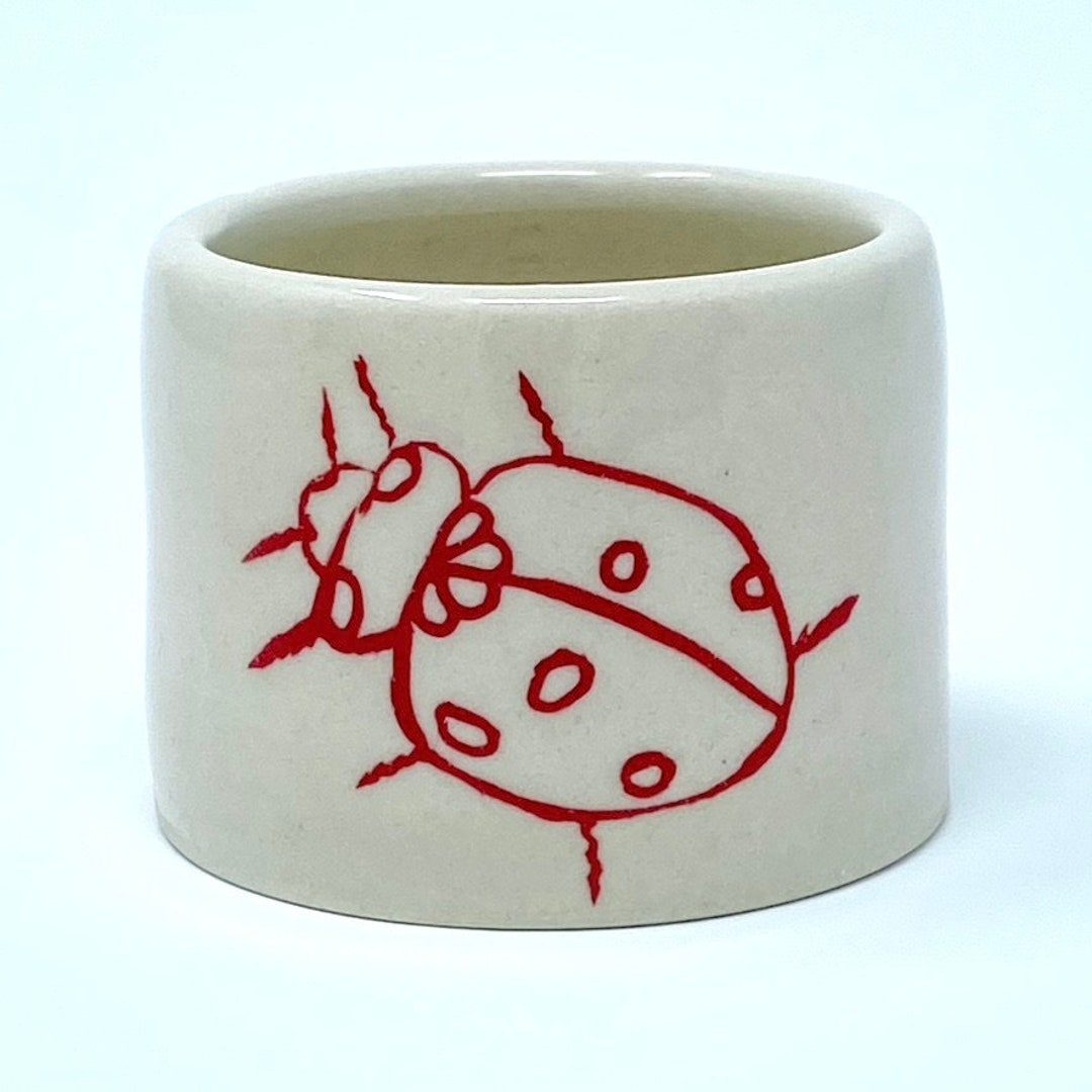 Mini Handmade Ceramic Ladybug Planter Tiny Planter Ladybug - Etsy