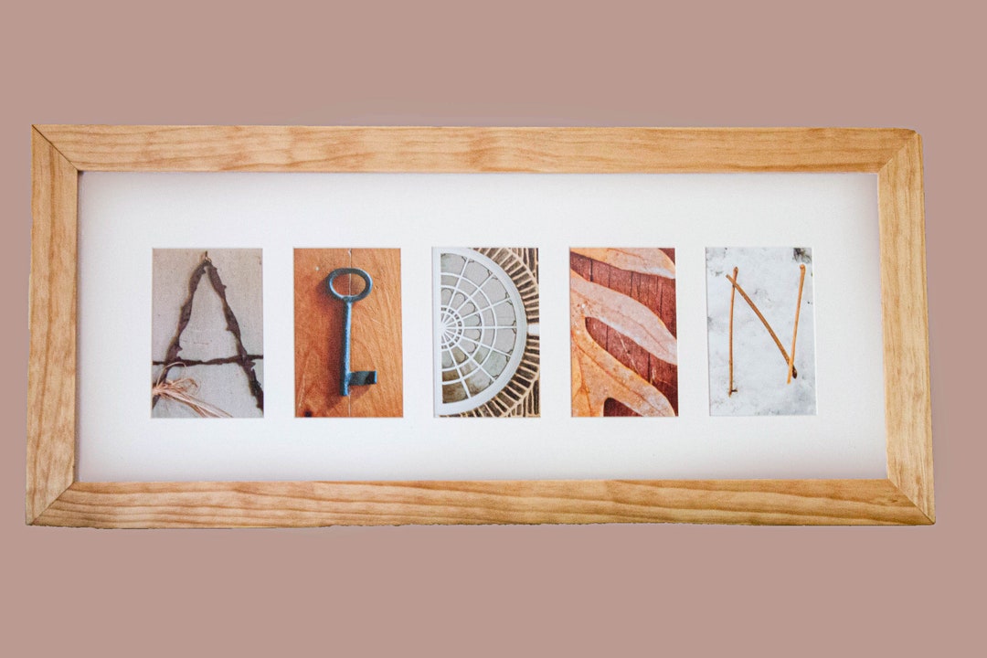 Custom Name and Date Frames - Etsy