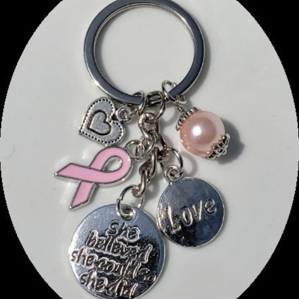 Cancer Keychain - Etsy