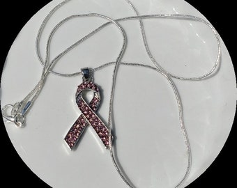 Cancer Awareness Pendant - Etsy