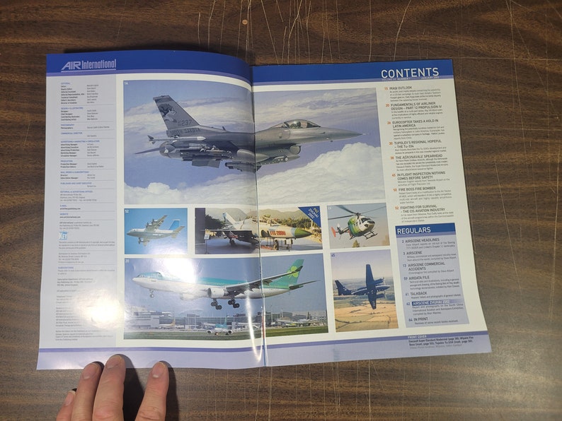 Air International Magazine Back Issue January 2003 Volume 64 1 Super ...