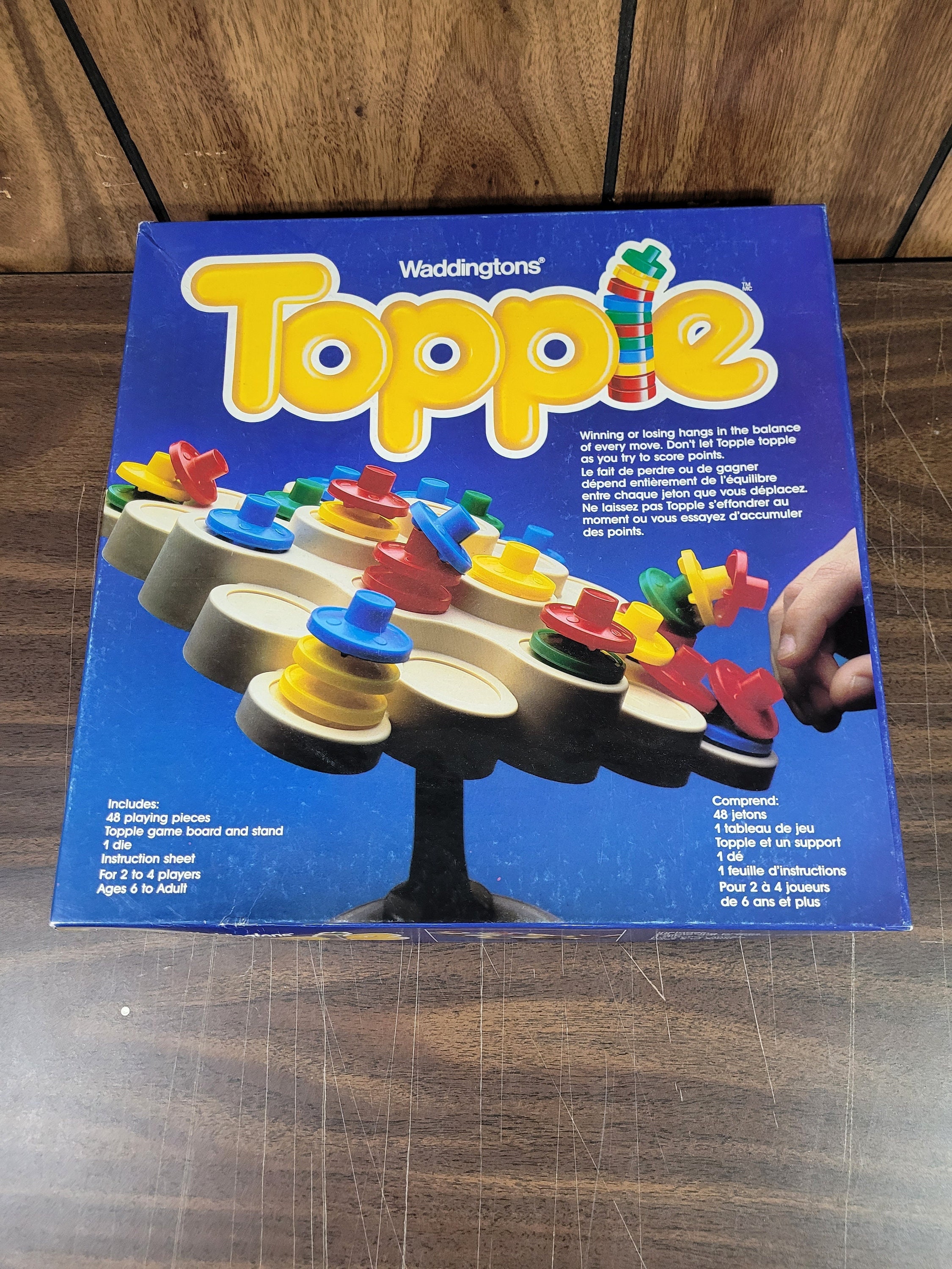 1965 Waddingtons Games Topple Balance Game Item 465 - Etsy