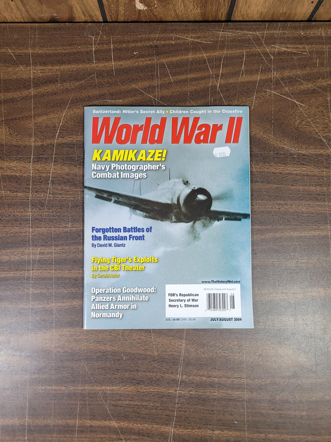 World War 2 Magazine Back Issue July/august 2004 - Etsy
