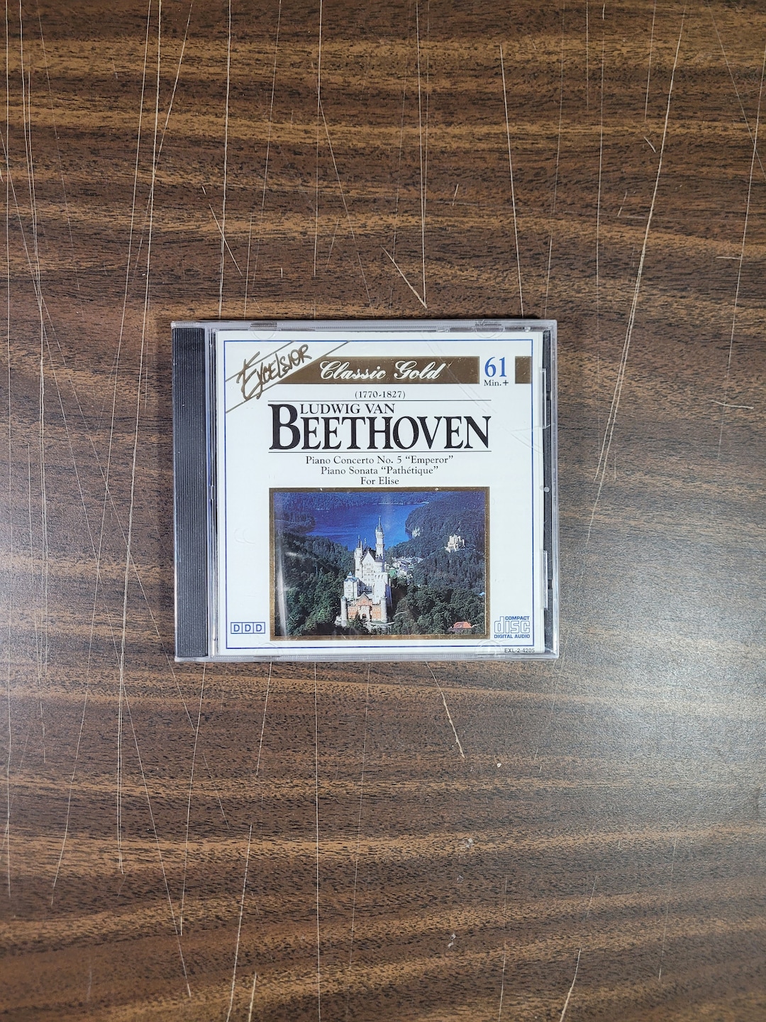 Classic Gold Ludwig Van Beethoven Music CD Classical Music - Etsy