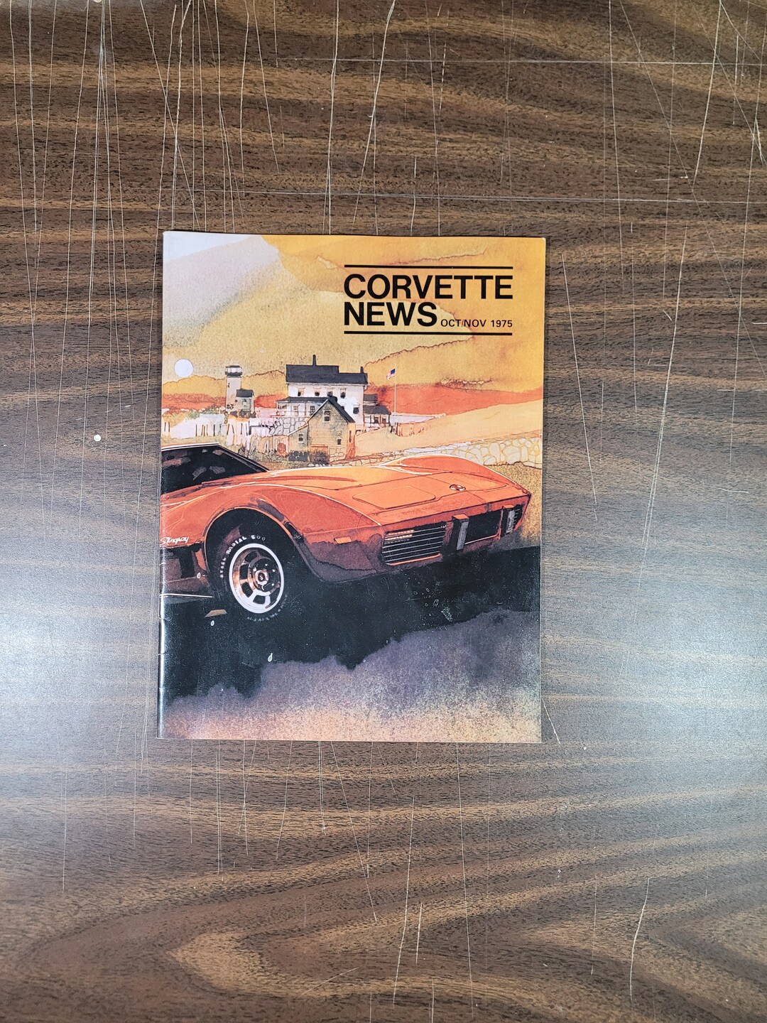 Corvette News Magazine Back Issue October / November 1975 - Etsy