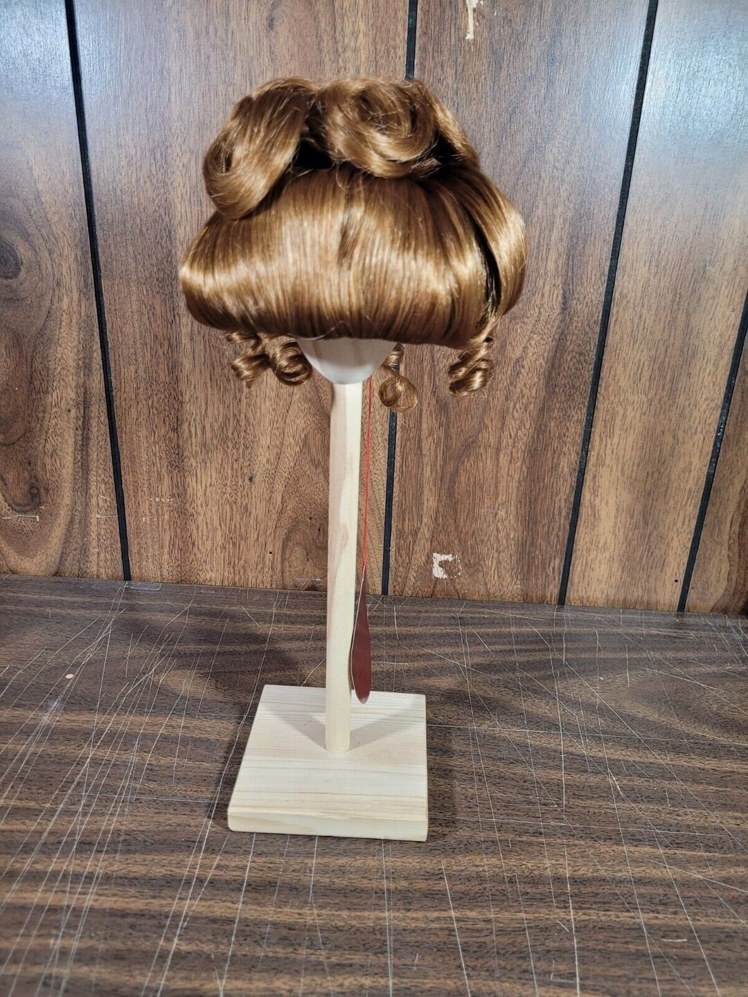 Monique Collection Doll Wig Gibson Auburn Hair Color Size: 12 - 13 - Etsy