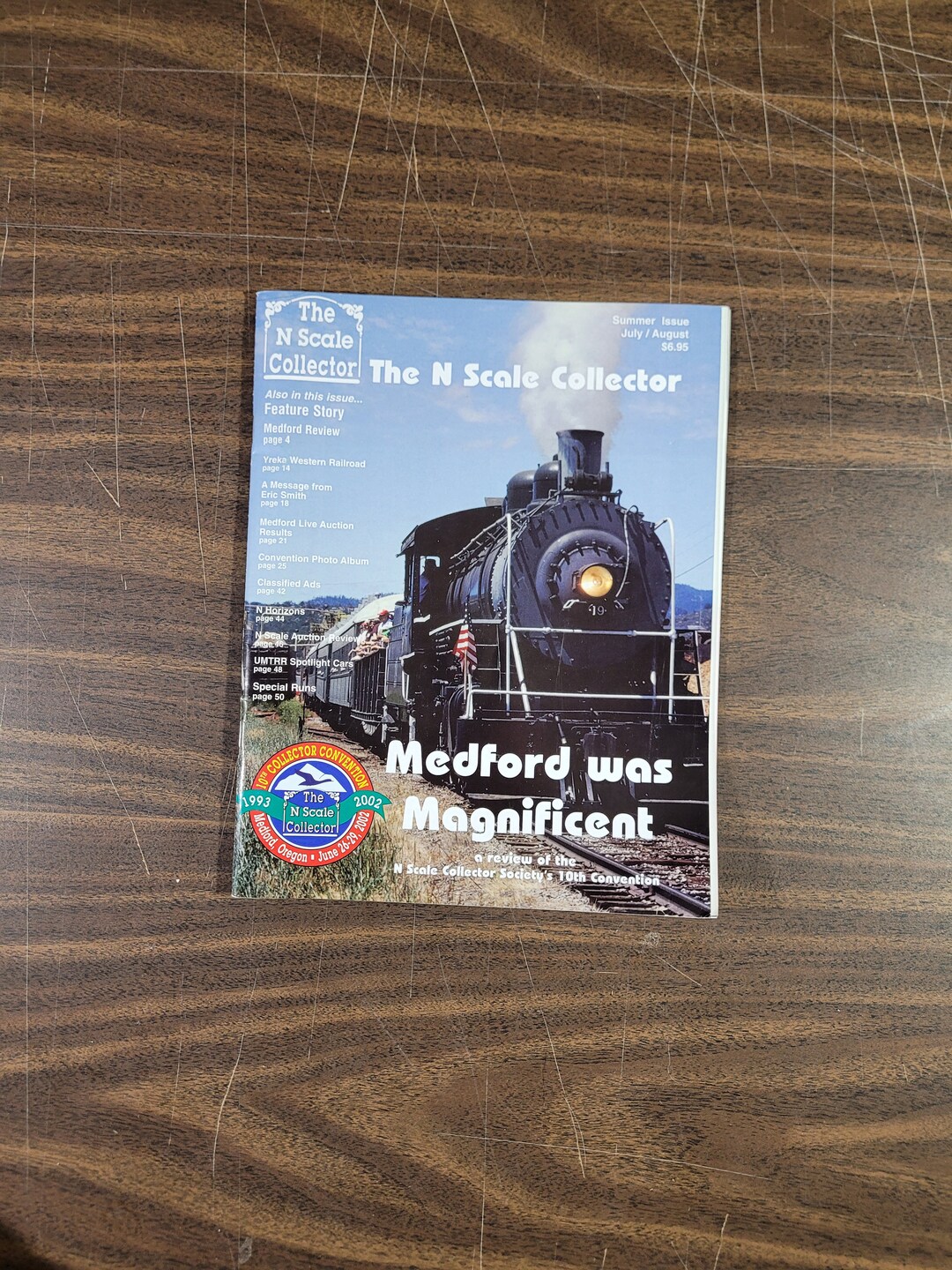The N Scale Collector Magazine Back Issue Summer Issue July August 2002 ...