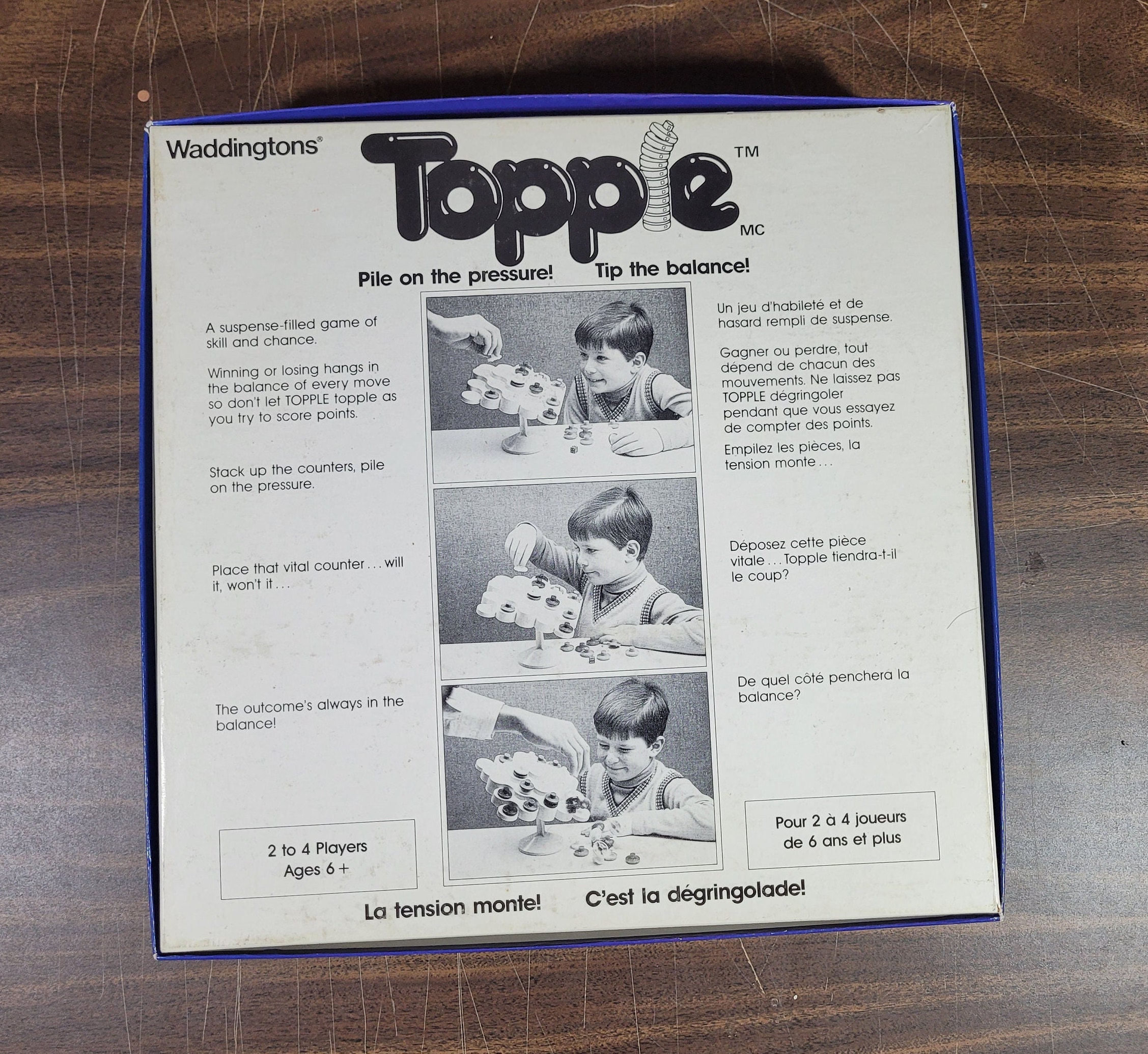 1965 Waddingtons Games Topple Balance Game Item 465 - Etsy