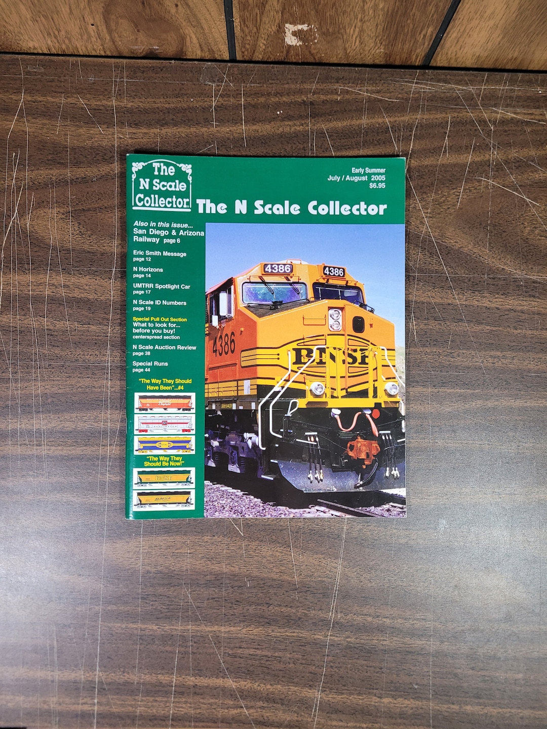 The N Scale Collector Magazine Back Issue July August 2005 Railroad ...