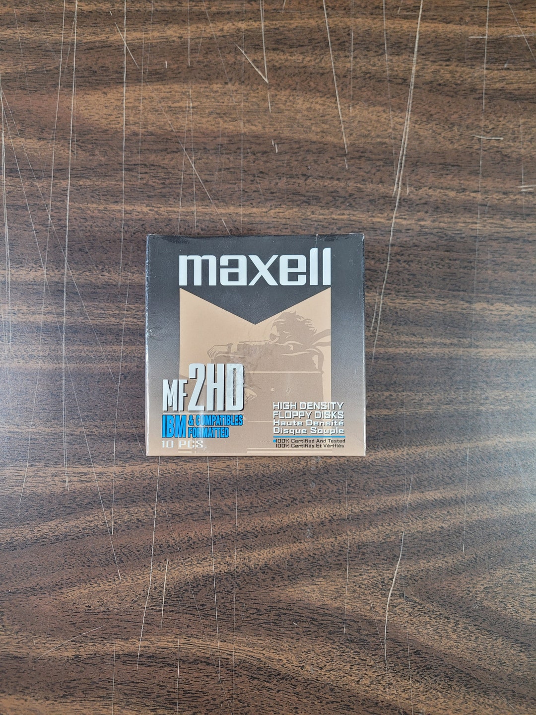 Box of 10 Maxell MF2HD High Density 3.5" Floppy Disk Double Sided IBM & Compatibles Formatted - Etsy