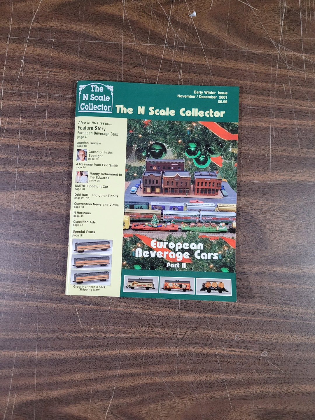 The N Scale Collector Train Magazine Back Issue November December 2001 ...