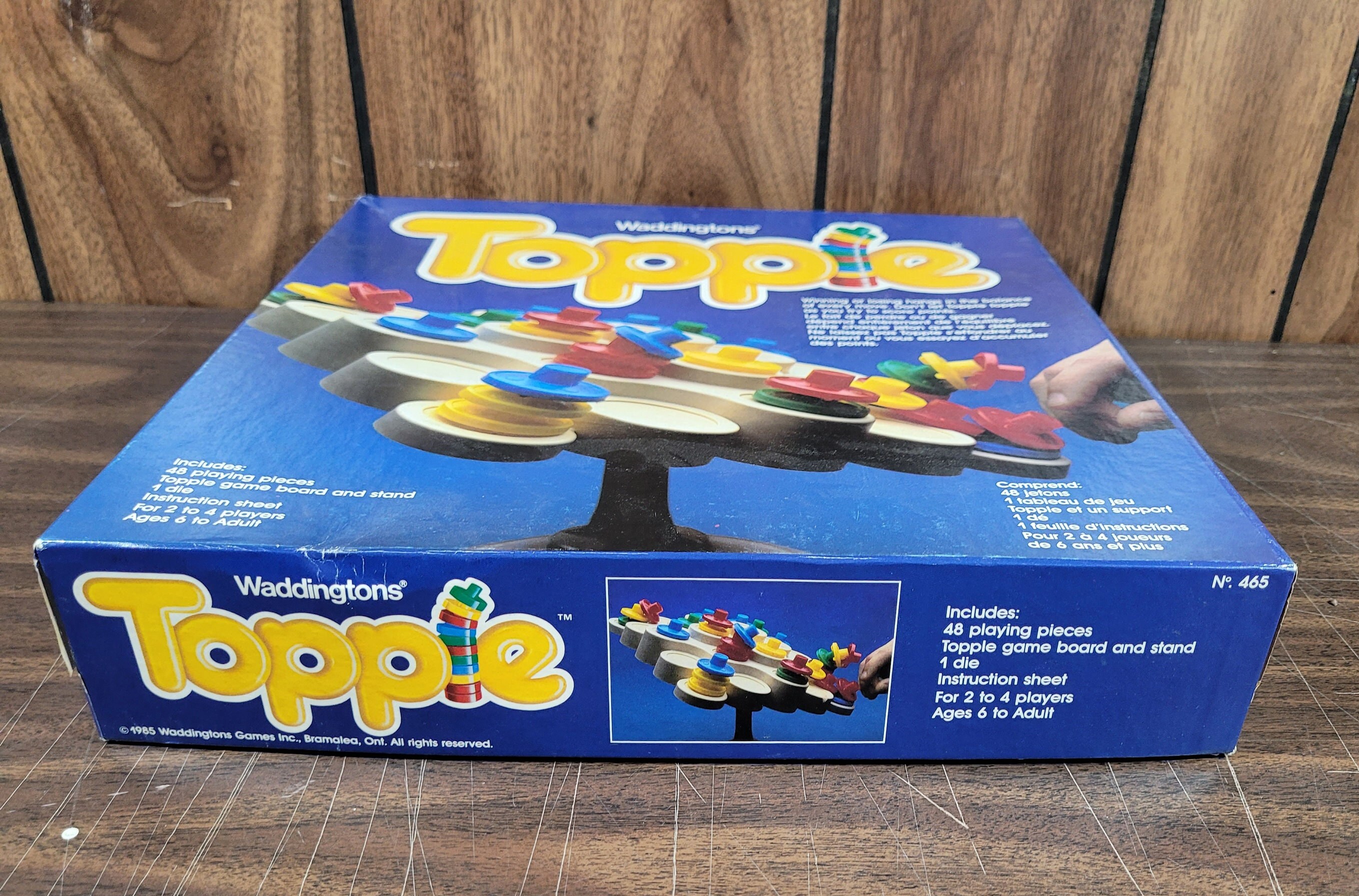 1965 Waddingtons Games Topple Balance Game Item 465 - Etsy