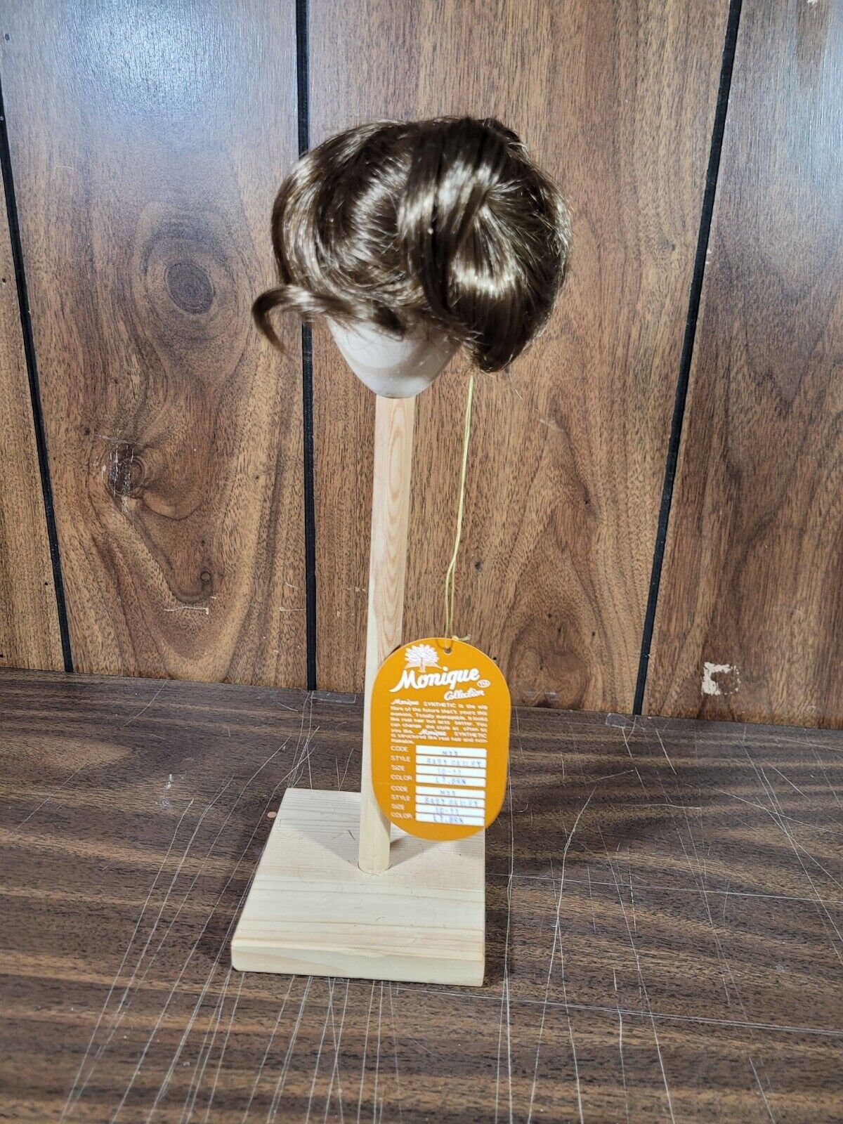 Monique Collection Doll Wig Baby Bailey Light Brown Hair Color Size: 10 ...